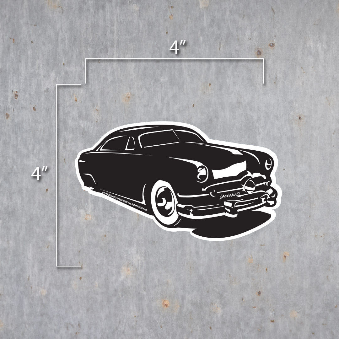 Shoebox Ford - 1 Vinyl Sticker – Langford Industries